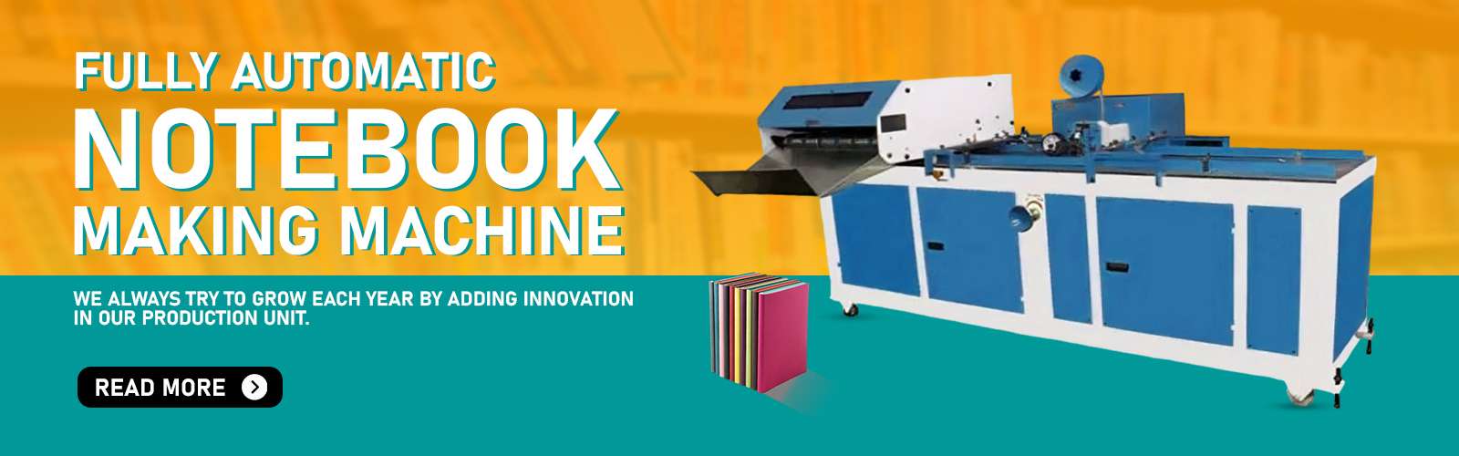 Fully Automatic Notebook Making Machine in Delhi, Bihar, Bhopal